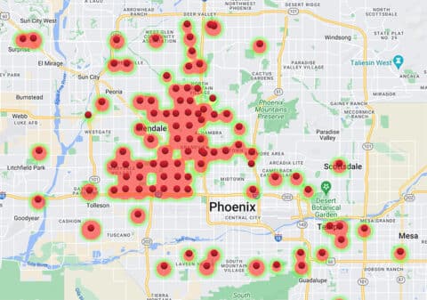 Car Accidents in 85374, Bell Ave & Grand Ave is the Most Dangerous ...